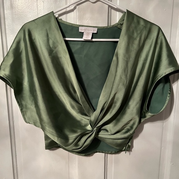 House of Harlow 1960 | Tops | House Of Harlow 96 Green Dolman Sleeve ...